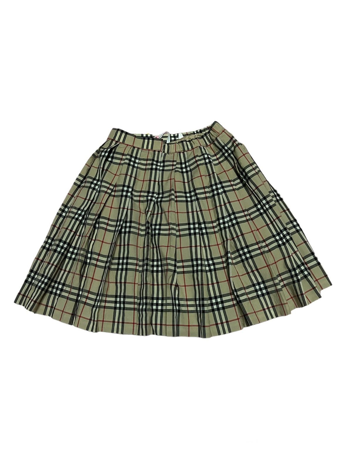 Burberry ICONIC DESIGN BURBERRY LONDON CHECK MIDI SKIRT | Grailed