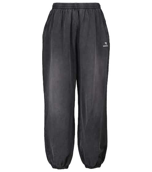 Balenciaga 2021 Vintage Fade Stretch Knee Sweatpants Sport B | Grailed