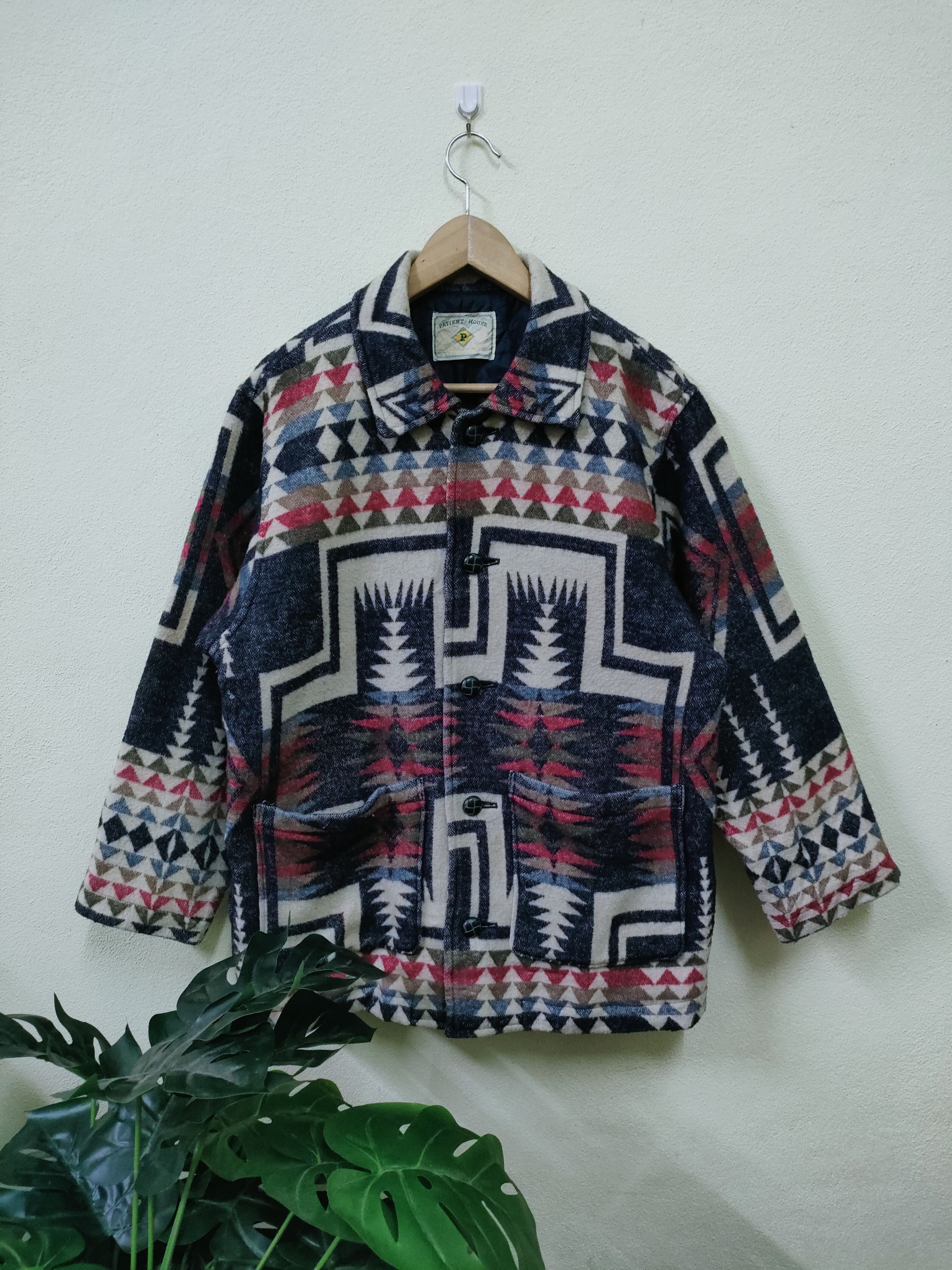 Native × Navajo × Vintage Patient House Navajo Design Jacket | Grailed