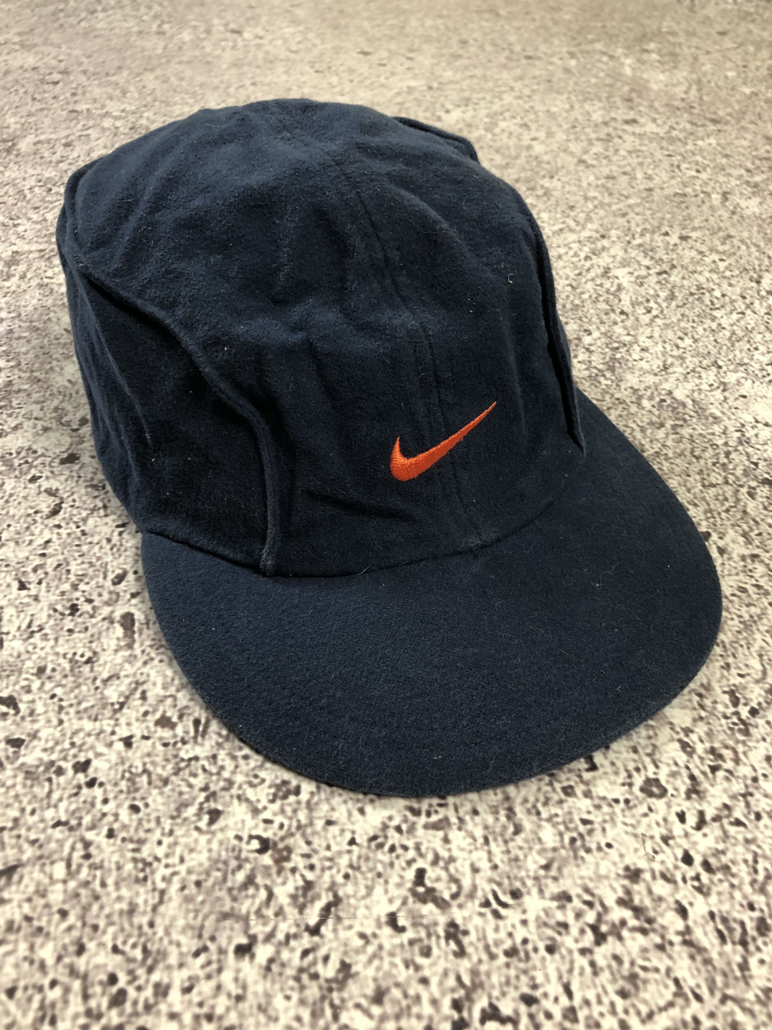 Nike Nike cap Hat Centre logo 5panel 80s Rare | Grailed