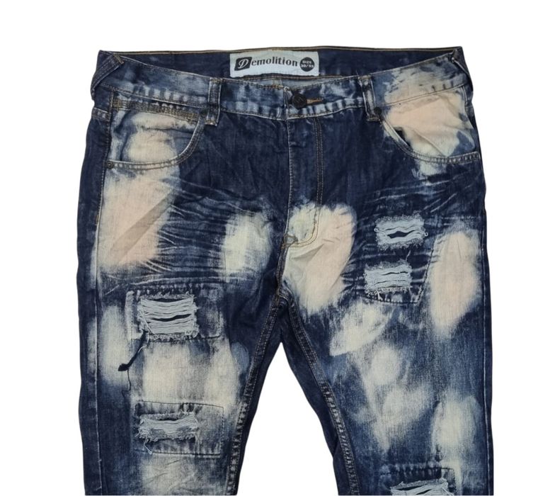 Vintage Demolition Destroyed Jeans Slim Fit (Ripped) | Grailed