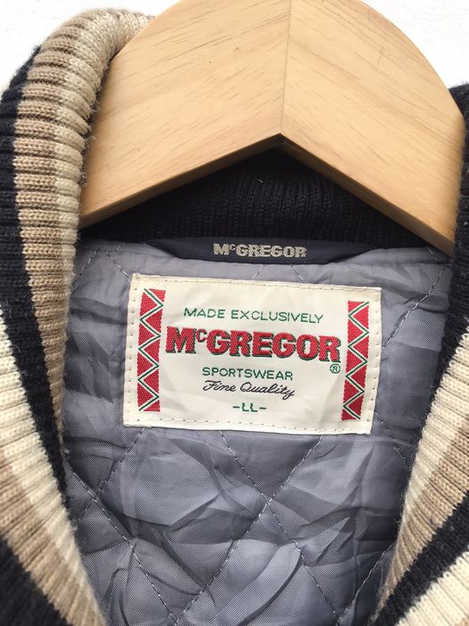 Mcgregor Vintage Mcgregor Varsity Jacket Streetwear Casual Jacket | Grailed