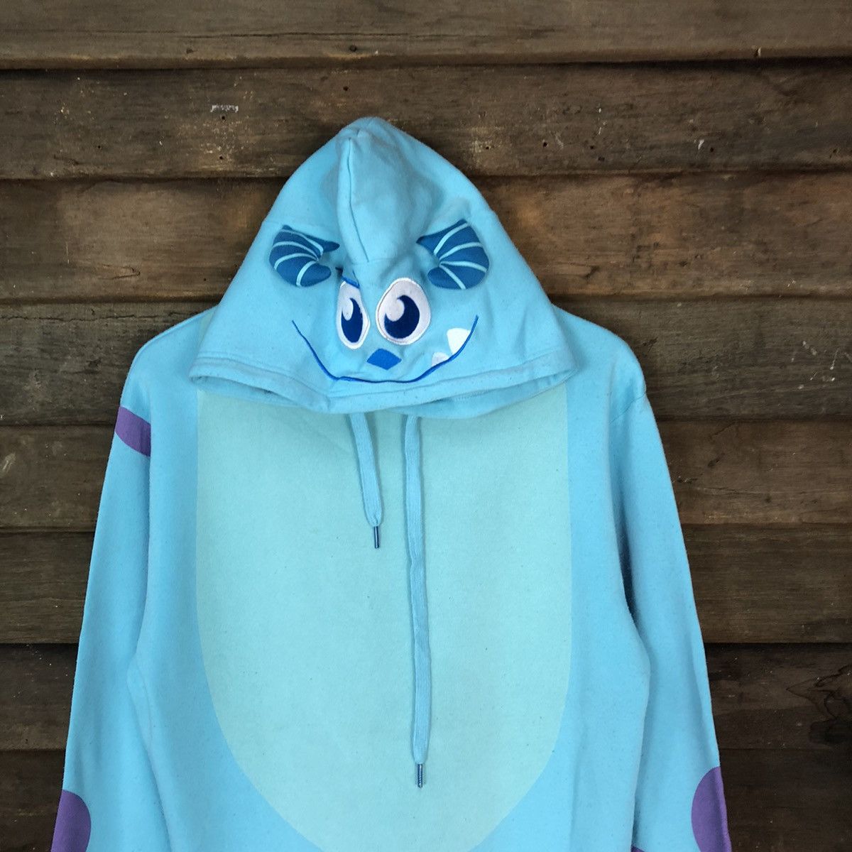 Cartoon Network × Disney Disney Pixar Monster inc Blue Hoodie costume ...