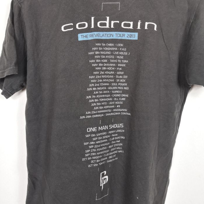 Vintage Vintage Coldrain T-Shirt Tour Band Concert Crewneck Tees | Grailed
