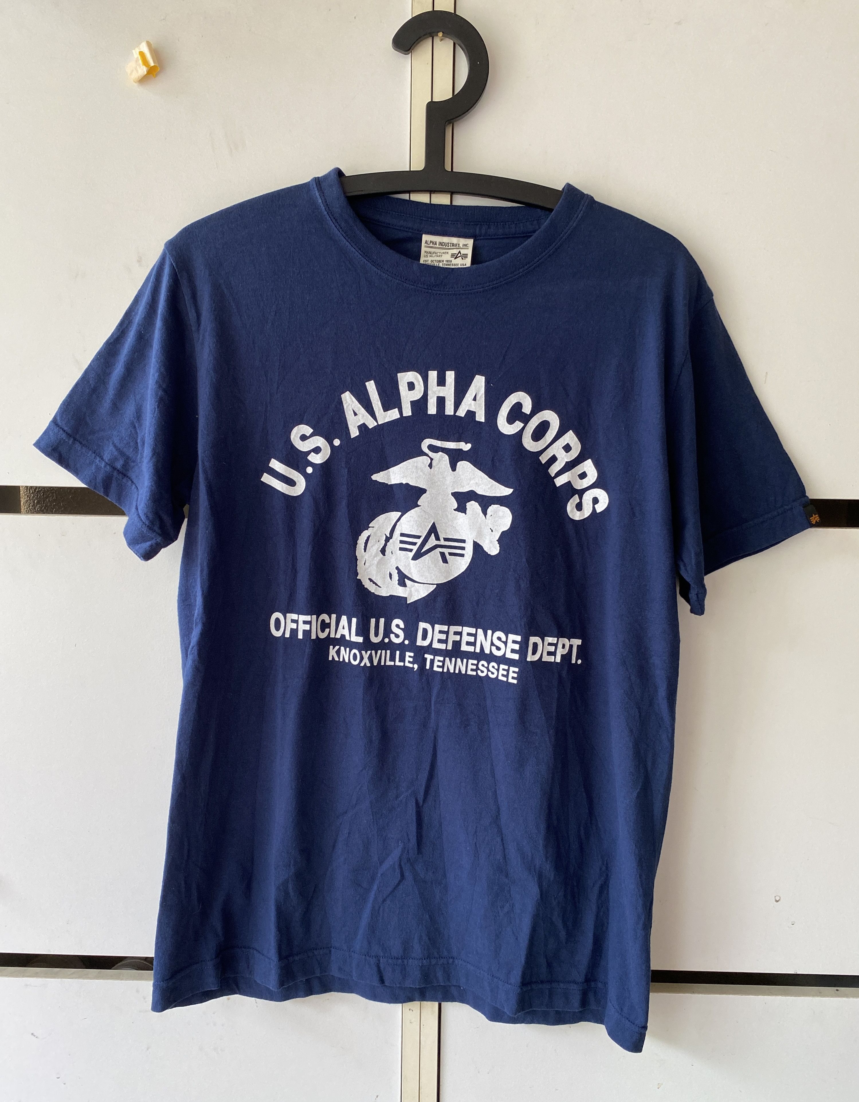 Military AVIREX X U.S ALPHA CORP T SHIRT | Grailed