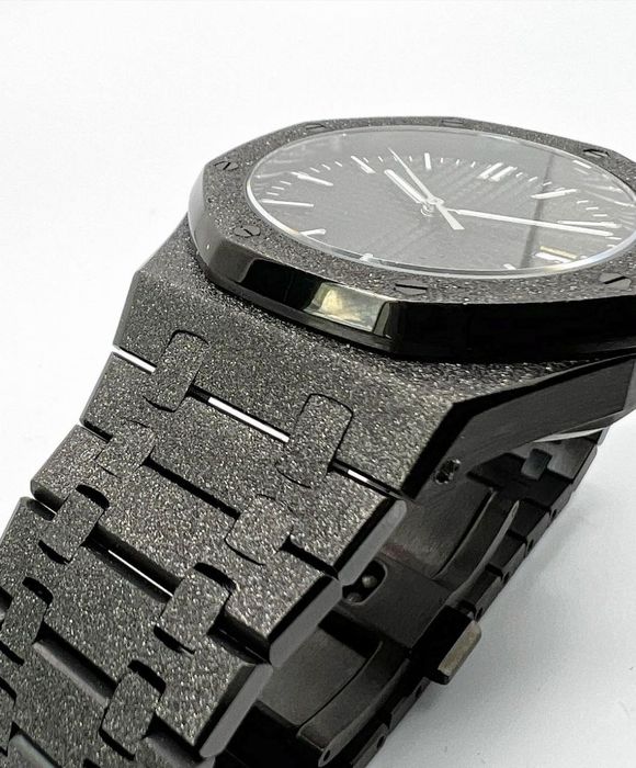 Custom RARE Seiko Mod Custom Watch Black Frost AP Automatic 42MM | Grailed