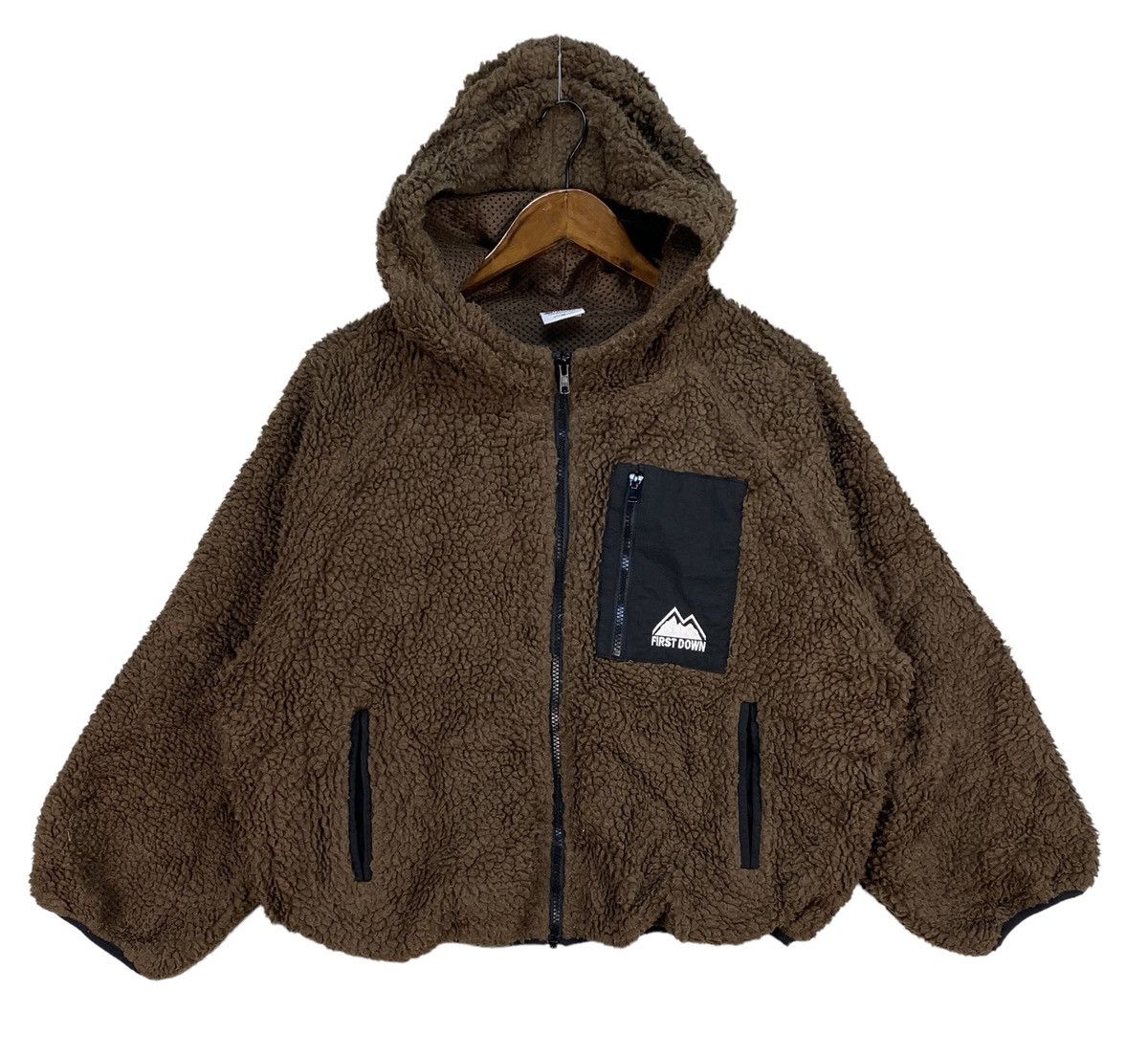 Outdoor Life × Vintage First Down Fleece Jacket Nice Design | Grailed