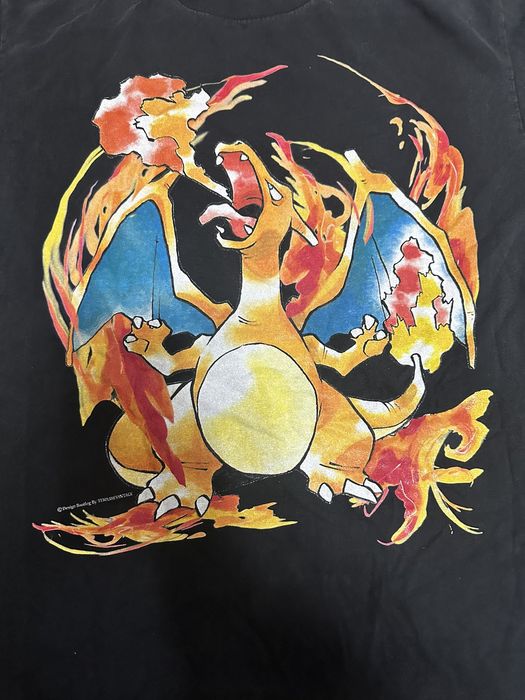 Vintage Temraw Pokemon Charizard bootleg shirt | Grailed