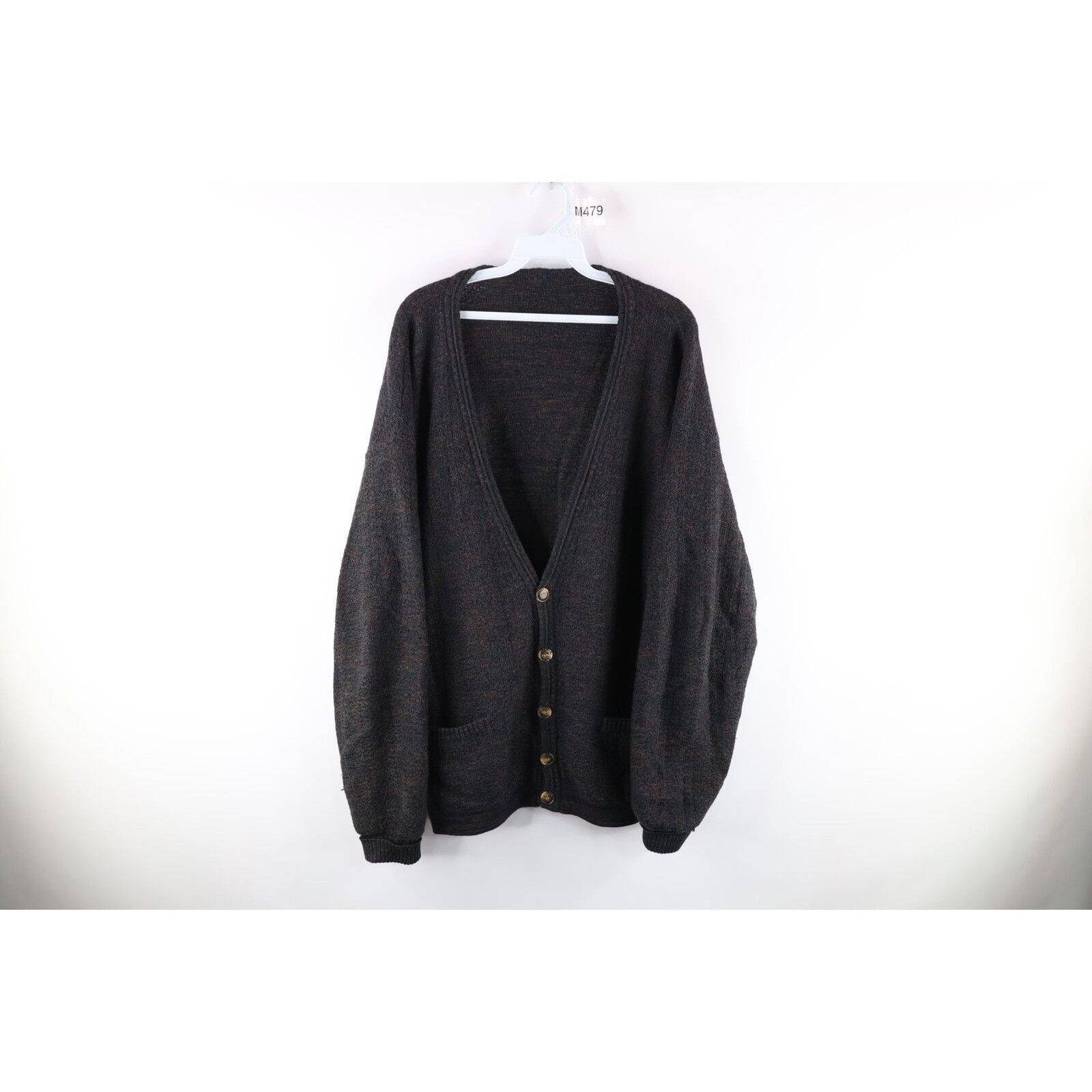 Vintage Vintage 90s Grunge Wool Blend Knit Kurt Cobain Cardigan | Grailed