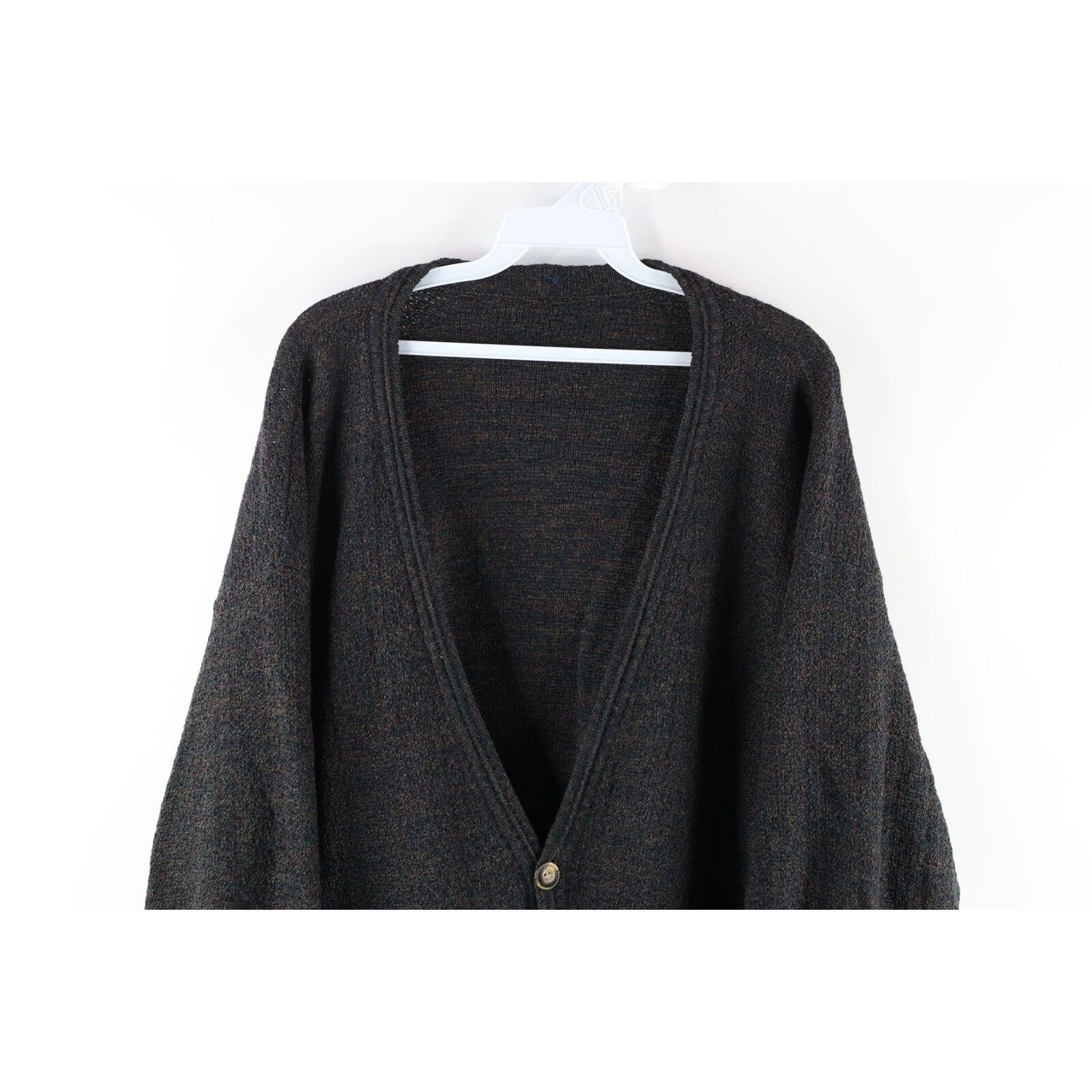Vintage Vintage 90s Grunge Wool Blend Knit Kurt Cobain Cardigan | Grailed