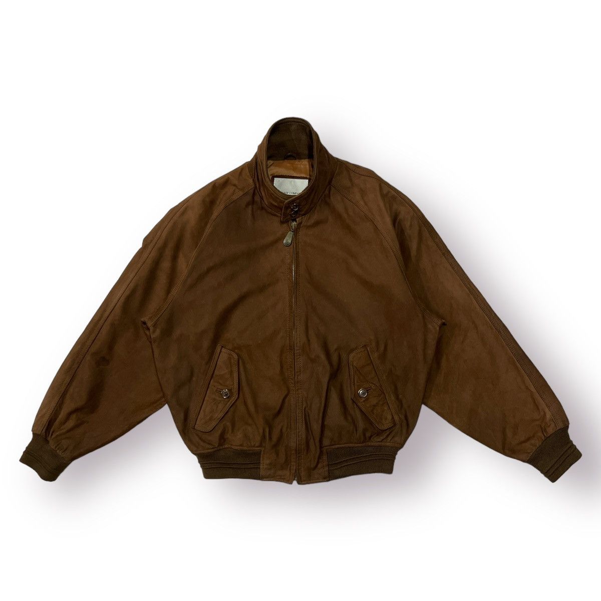 Vintage Sea Hop Y2k suede leather bomber / harrington jacket | Grailed