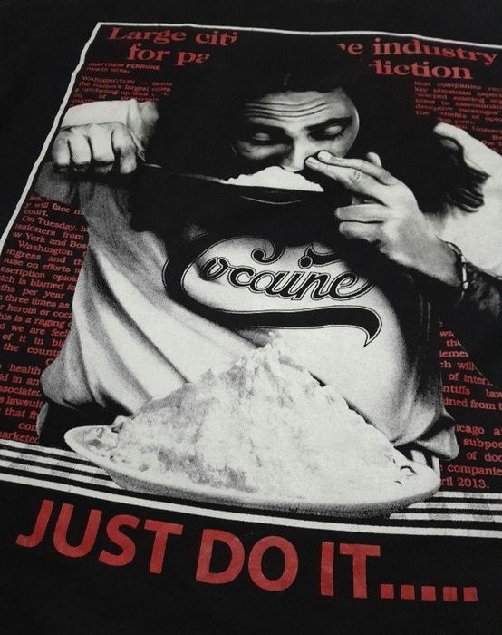 Humor Vintage Nike Parody Just Do It Shirt | Grailed