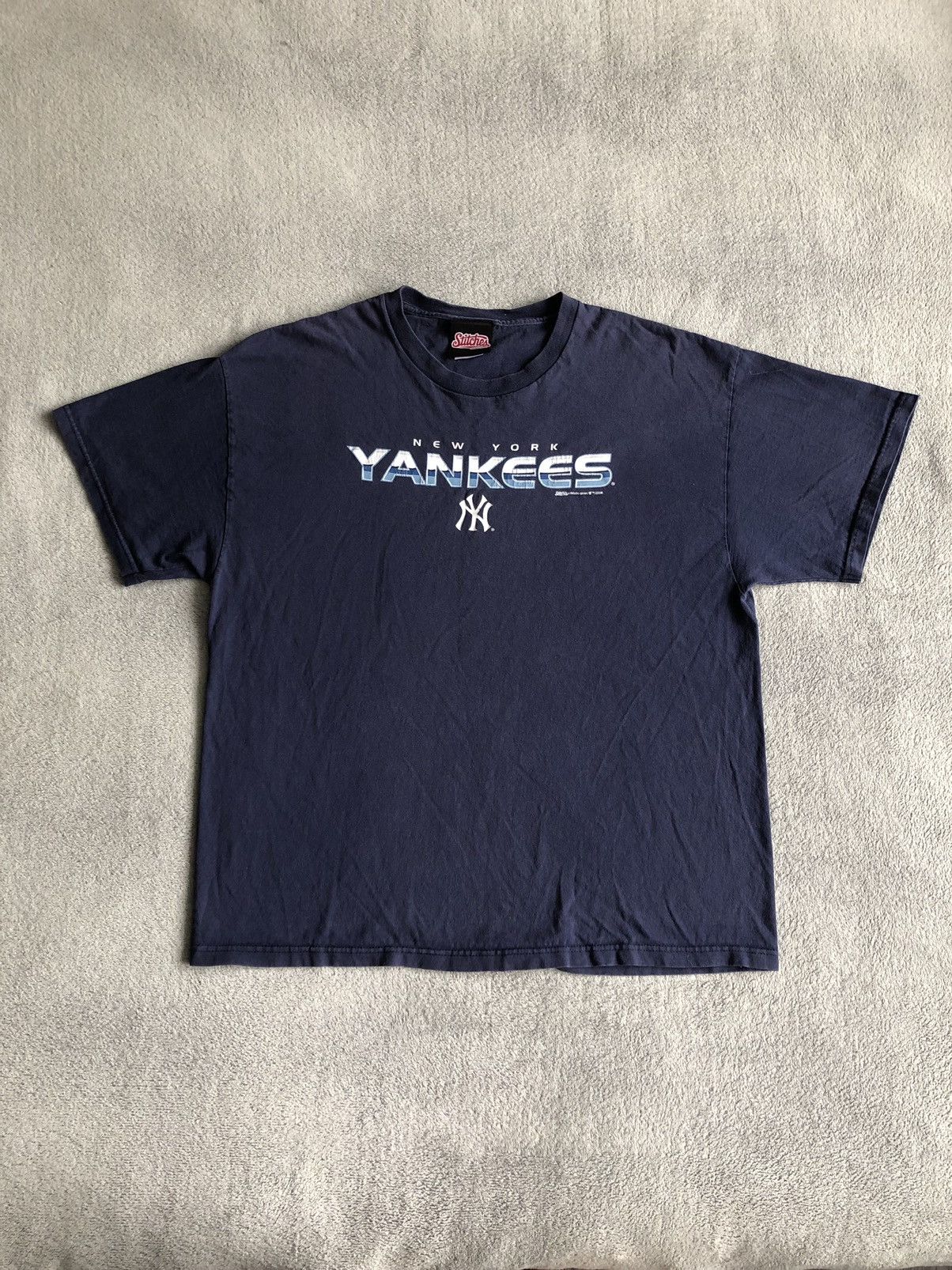 NFL 90s Yankees New York Logo Vintage T Shirt | Grailed