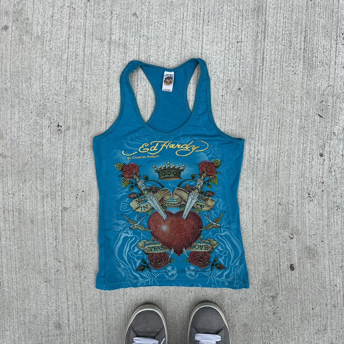 Ed Hardy × Vintage Vintage Ed Hardy Top | Grailed