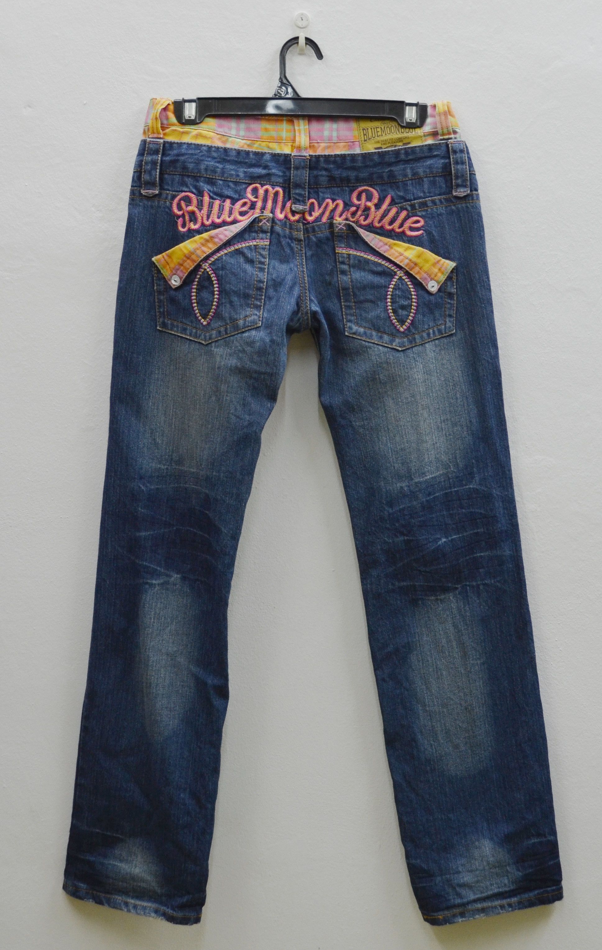 Vintage Moon Blue Moon Surf Jeans Low Rise Straight Cut | Grailed