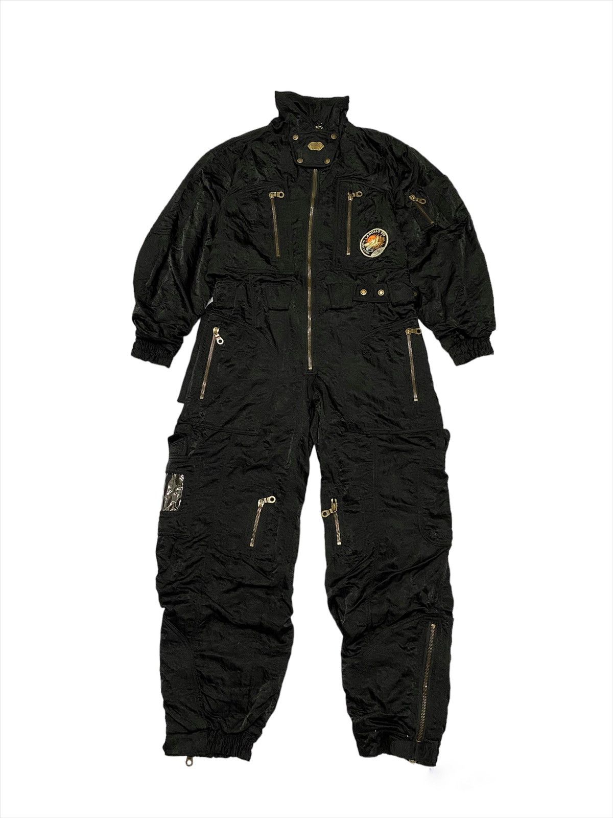 Japanese Brand × Parachute Calecons Vtg Lily Farouche Overalls Zipper ...