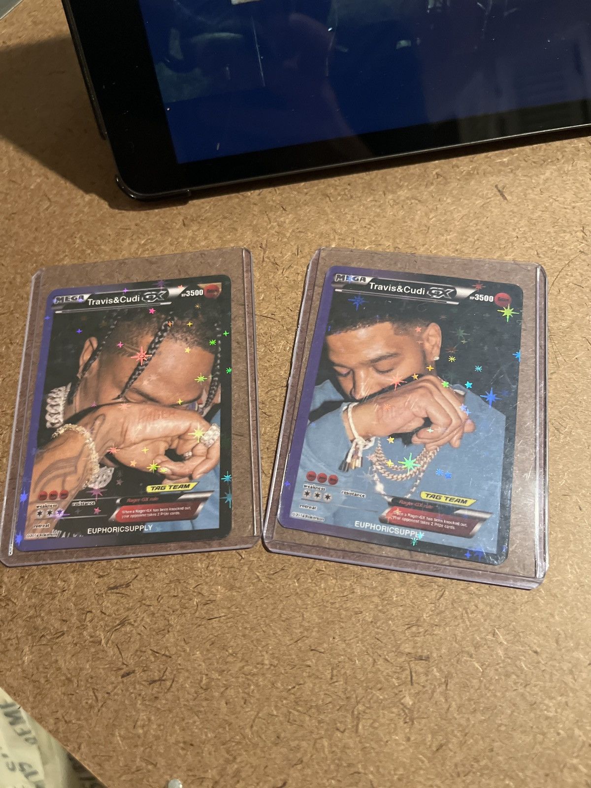 Streetwear Travis Scott & Kid Cudi Pokémon Cards | Grailed