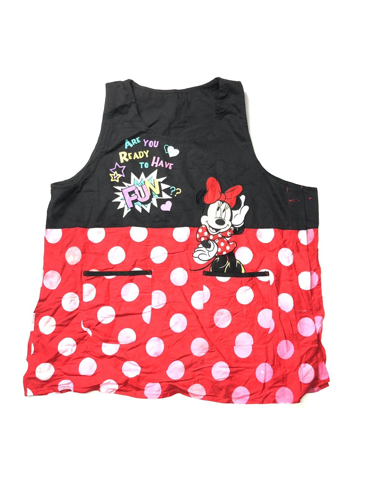 Disney × Mickey Mouse × Vintage VINTAGE DISNEY MINNIE MOUSE APRON | Grailed