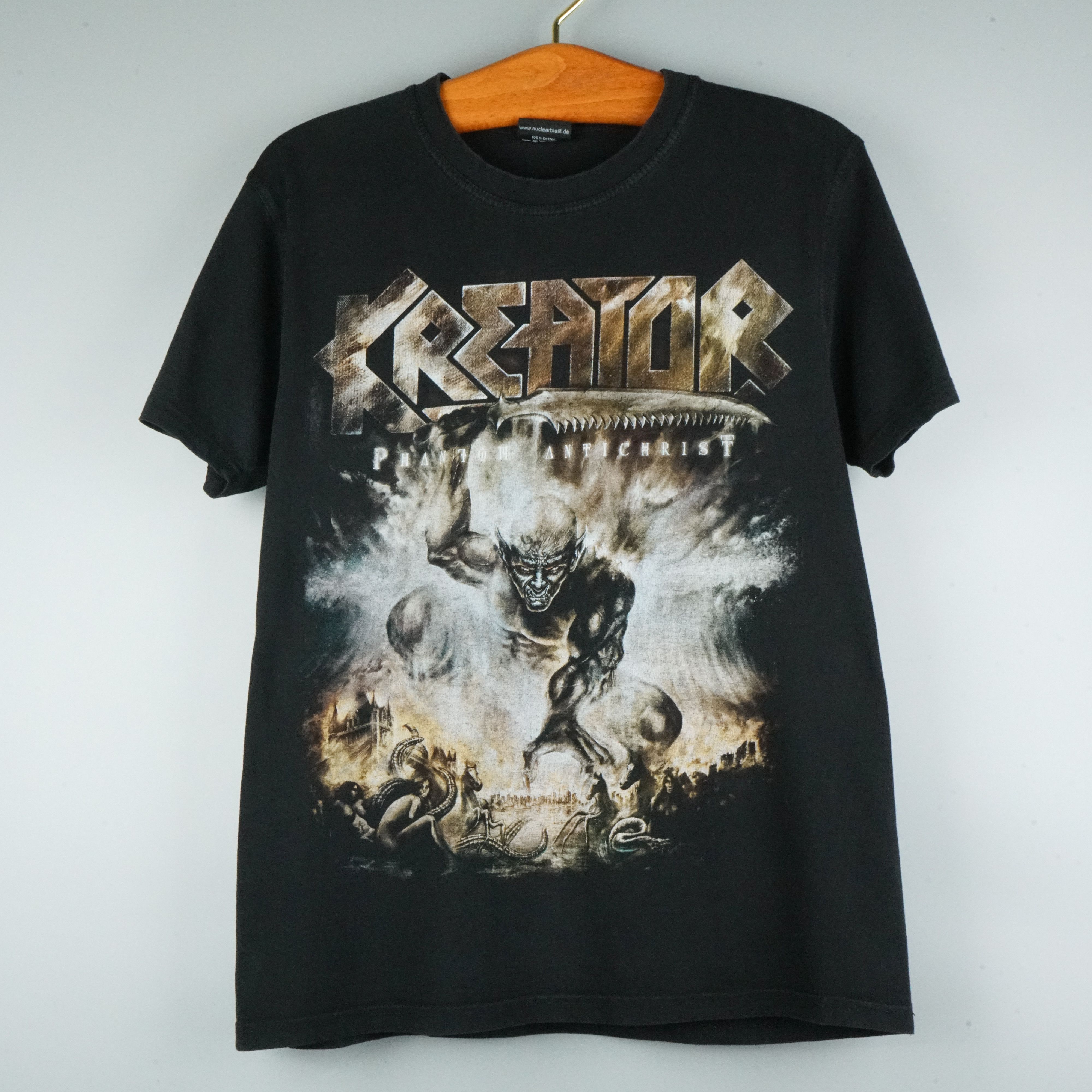 Band Tees × Rock T Shirt × Vintage 2012 Kreator Phantom Antichrist t ...