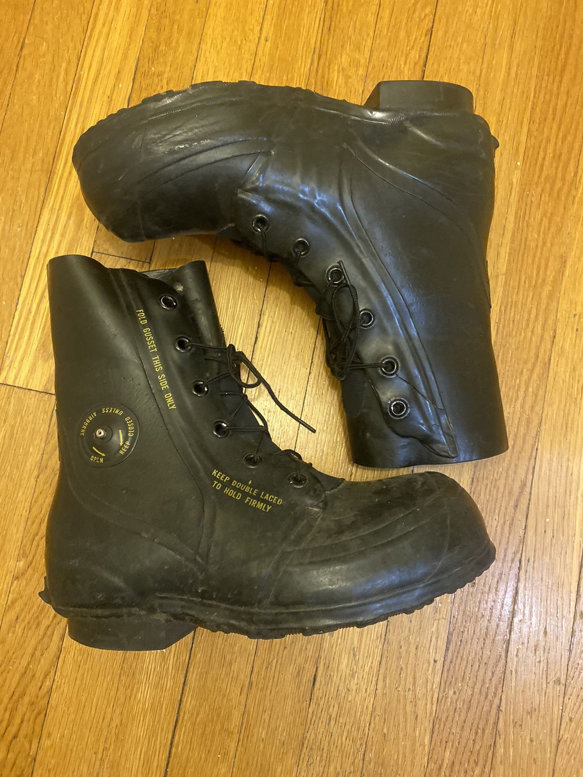 Vintage Bata mick mouse boot vintage military boots | Grailed