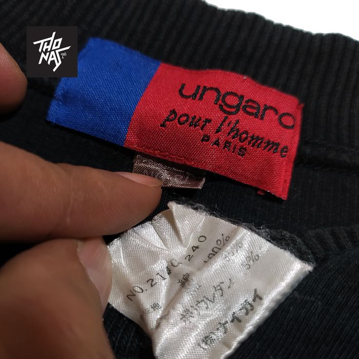 Emanuel Ungaro Rare VINTAGE UNGARO PARIS SPELLOUT LOGO | Grailed