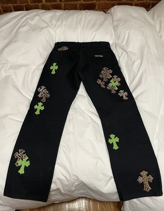 Chrome Hearts Chrome Hearts Patchwork Jeans | Grailed