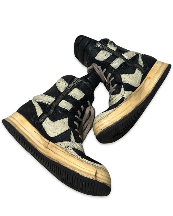 Rick Owens (SOLD) 2006 Rick Owens Dunks Repainted OREO | Grailed