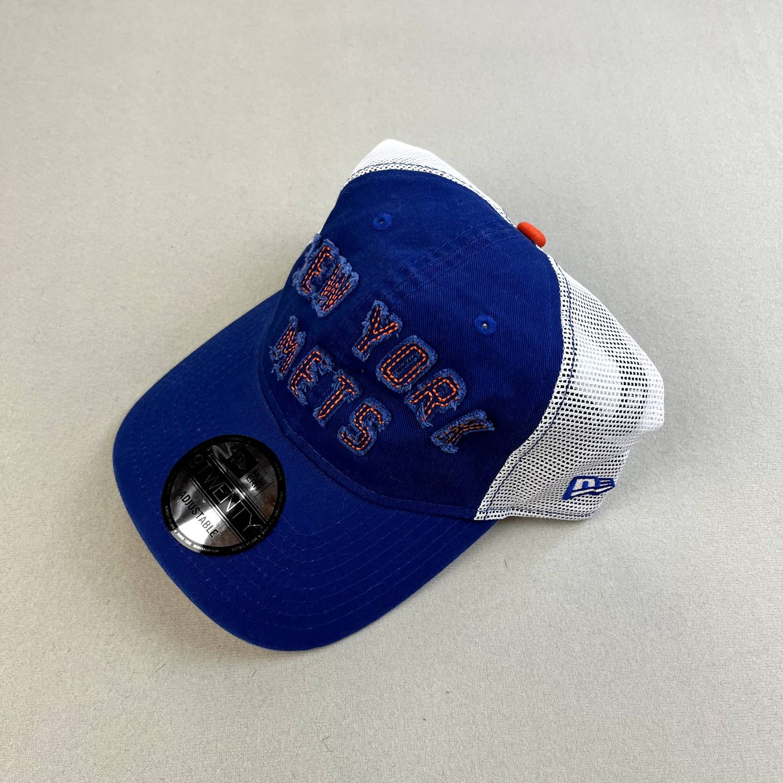 New Era New York Mets Hat Cap Snapback Trucker Blue New Era MLB Mens ...