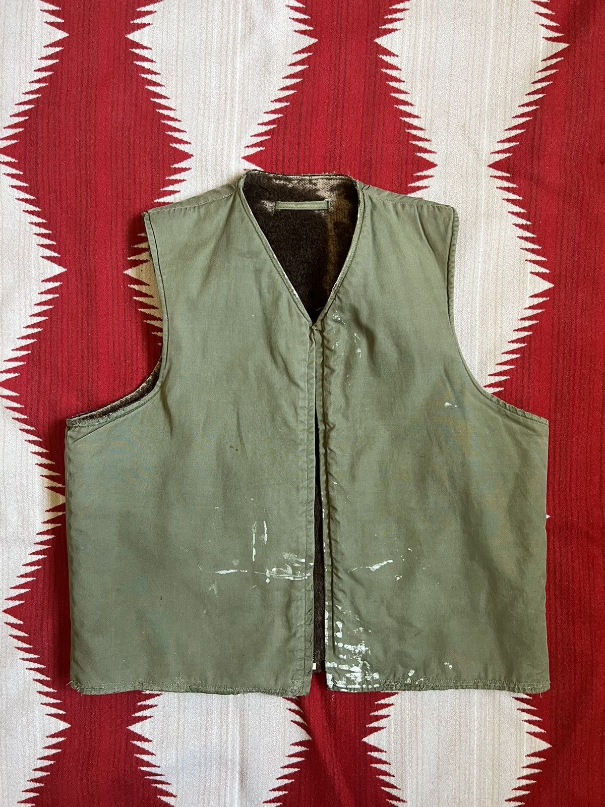 Vintage WWII 1940s USMC Alpaca lined vest | Grailed