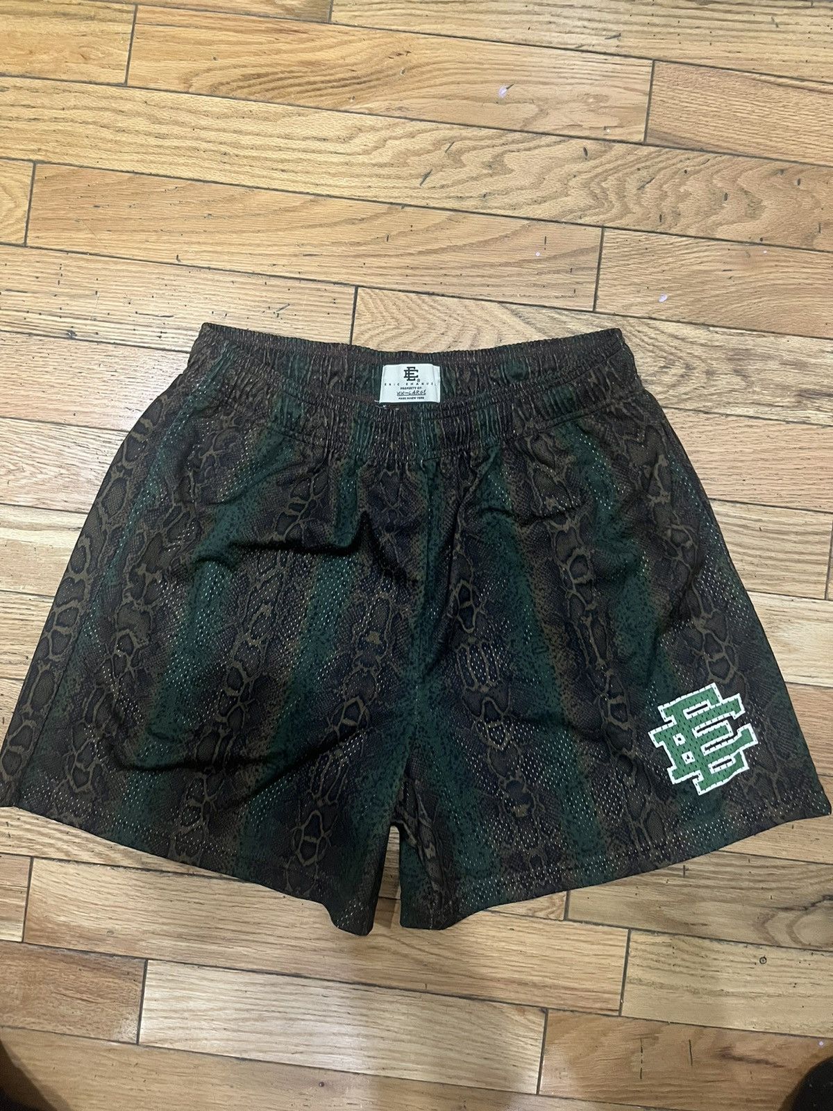 Eric Emanuel Eric Emmanuel Snakeskin shorts | Grailed