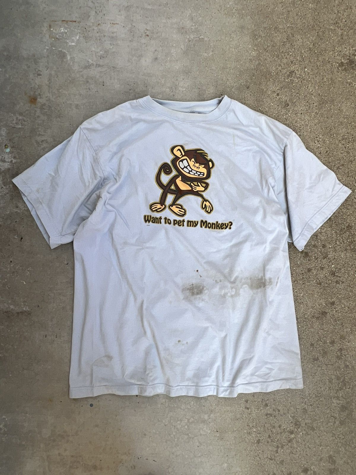 Other × Streetwear × Vintage Vintage Y2K Monkey tee | Grailed