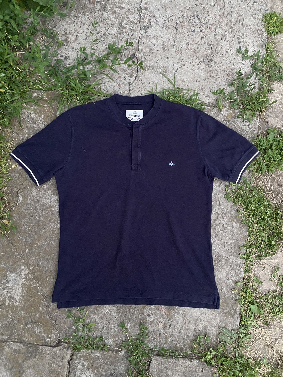 Vivienne Westwood VIVIENNE WESTWOOD FADED POLO SHIRT | Grailed