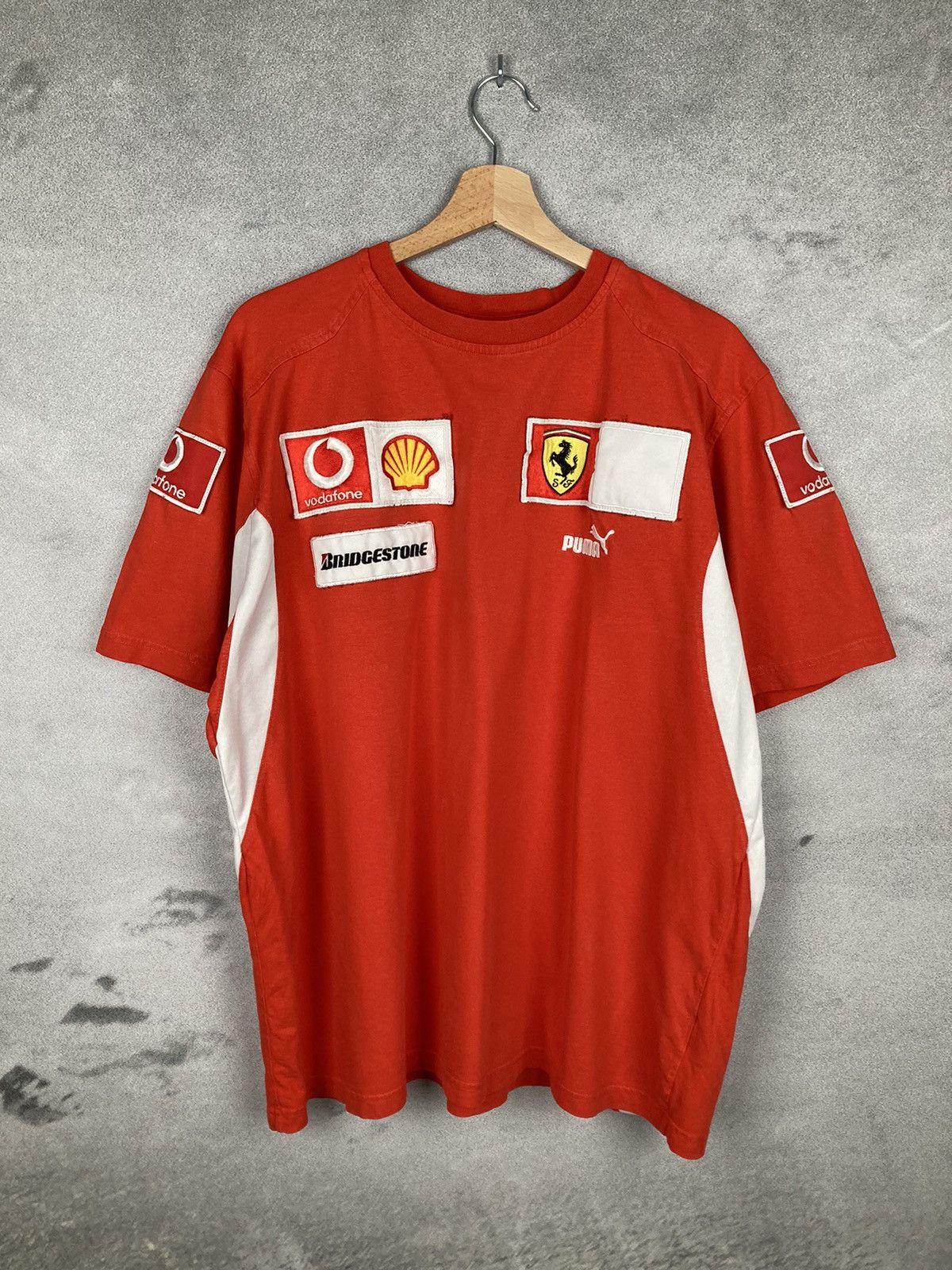 Ferrari × Puma × Vintage Vintage Ferrari Puma F1 Racing Shell Team T ...