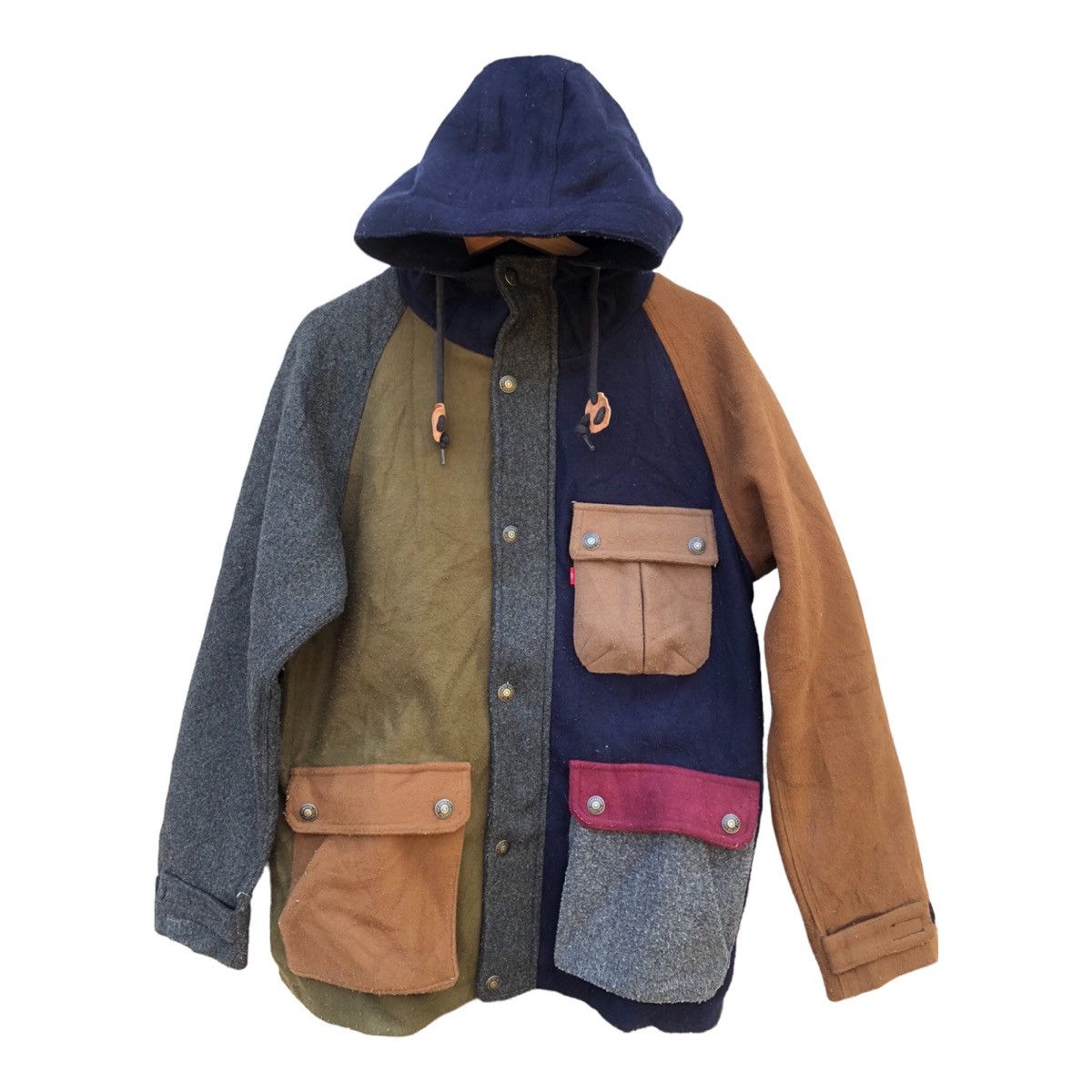 Japanese Brand Cube Sugar Jacket Chore Jacket Hoodie Multicolor | Grailed