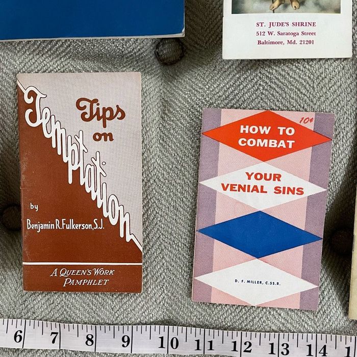Vintage 14 Vintage 30s 40s 60s Religious Pamphlets Booklets Brochure ...