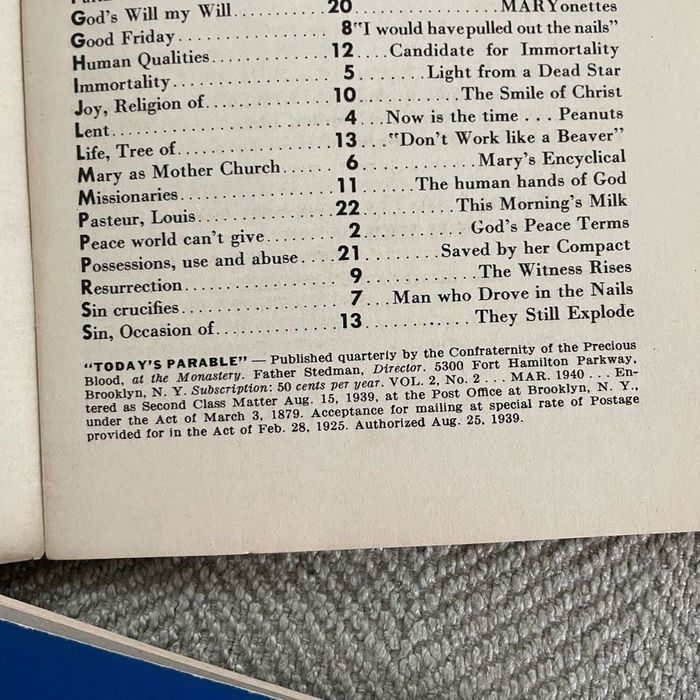 Vintage 14 Vintage 30s 40s 60s Religious Pamphlets Booklets Brochure ...