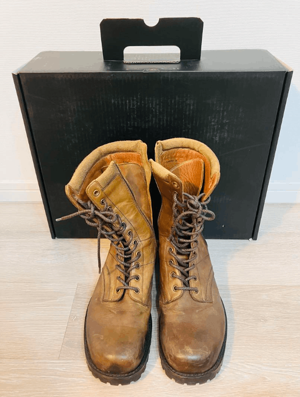 Number (N)ine Archive '08 Military Boots | Grailed
