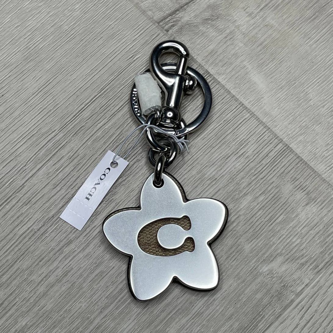 Coach Coach Wildflower Bag Charm In Signature Canvas Keychain | Grailed
