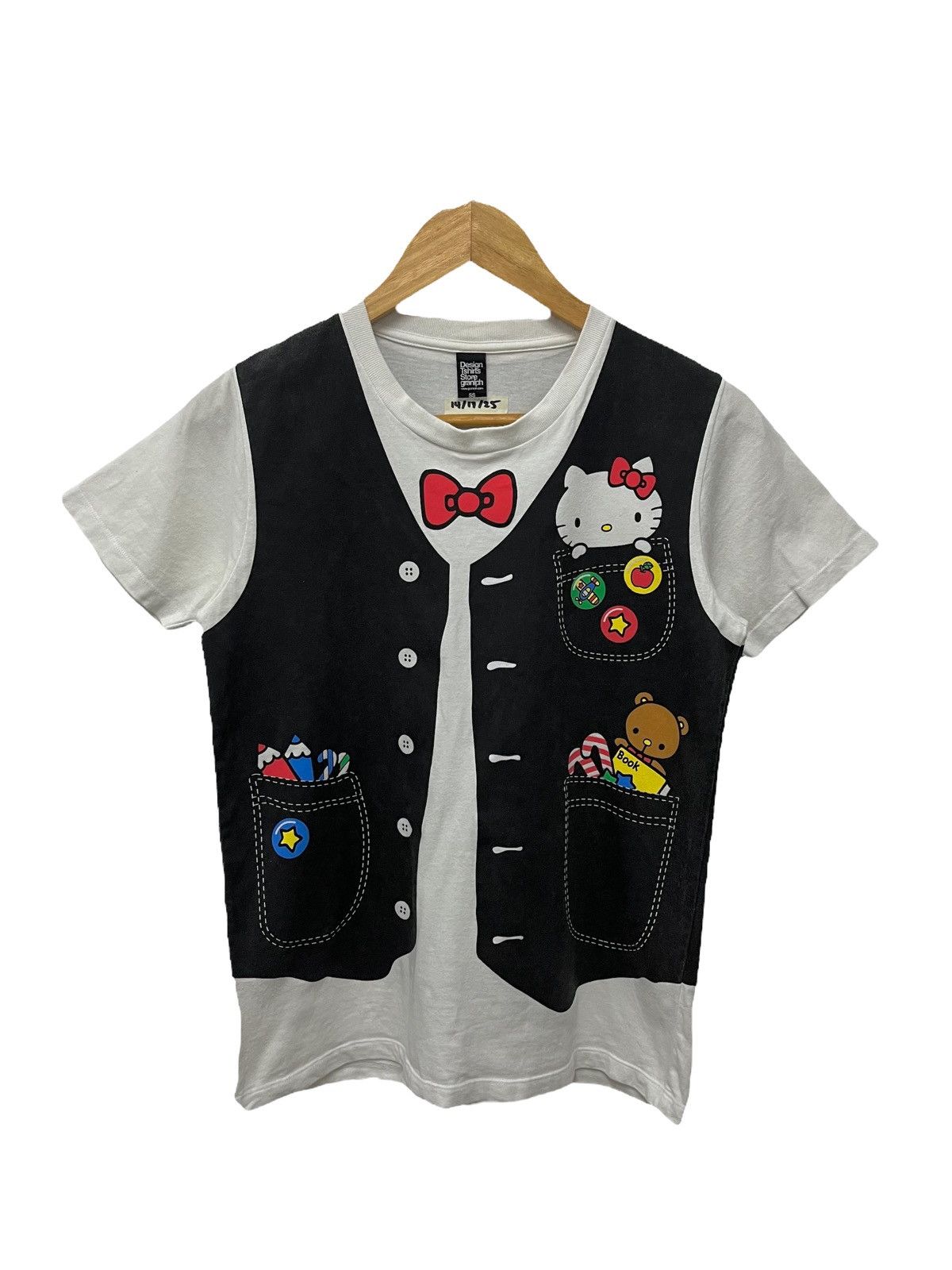 Japanese Brand Graniph X Hello Kitty shirt vest designed | Grailed