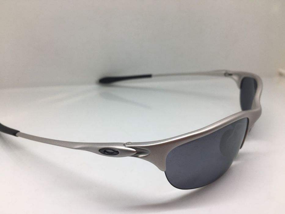Oakley MOD ICONIC OLD SCHOOL OAKLEY HALF WIRE SUNGLASSES silver | Grailed