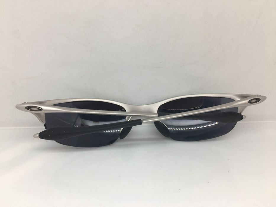 Oakley MOD ICONIC OLD SCHOOL OAKLEY HALF WIRE SUNGLASSES silver | Grailed