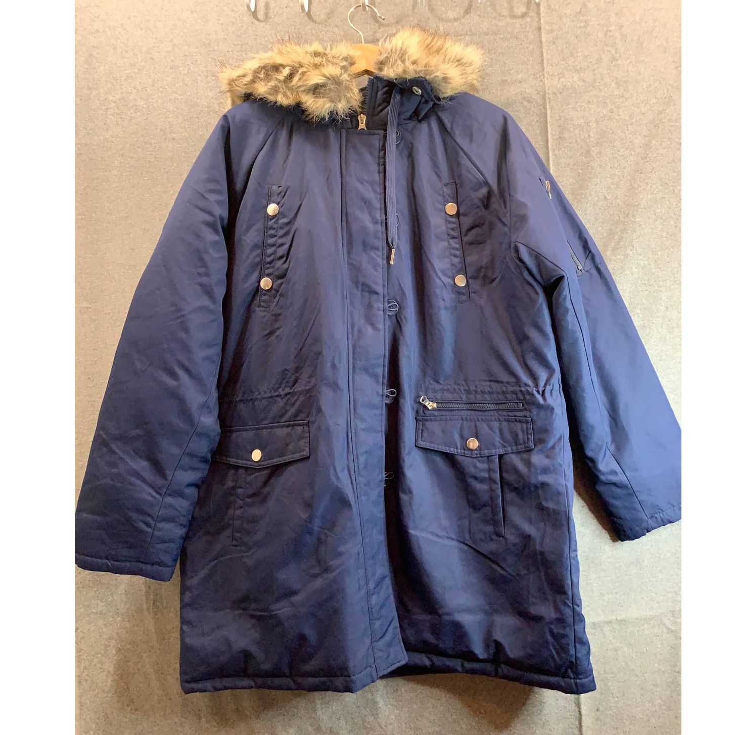 Other Swiss Tech Women's Navy Blue Jacket Extra Large | Grailed