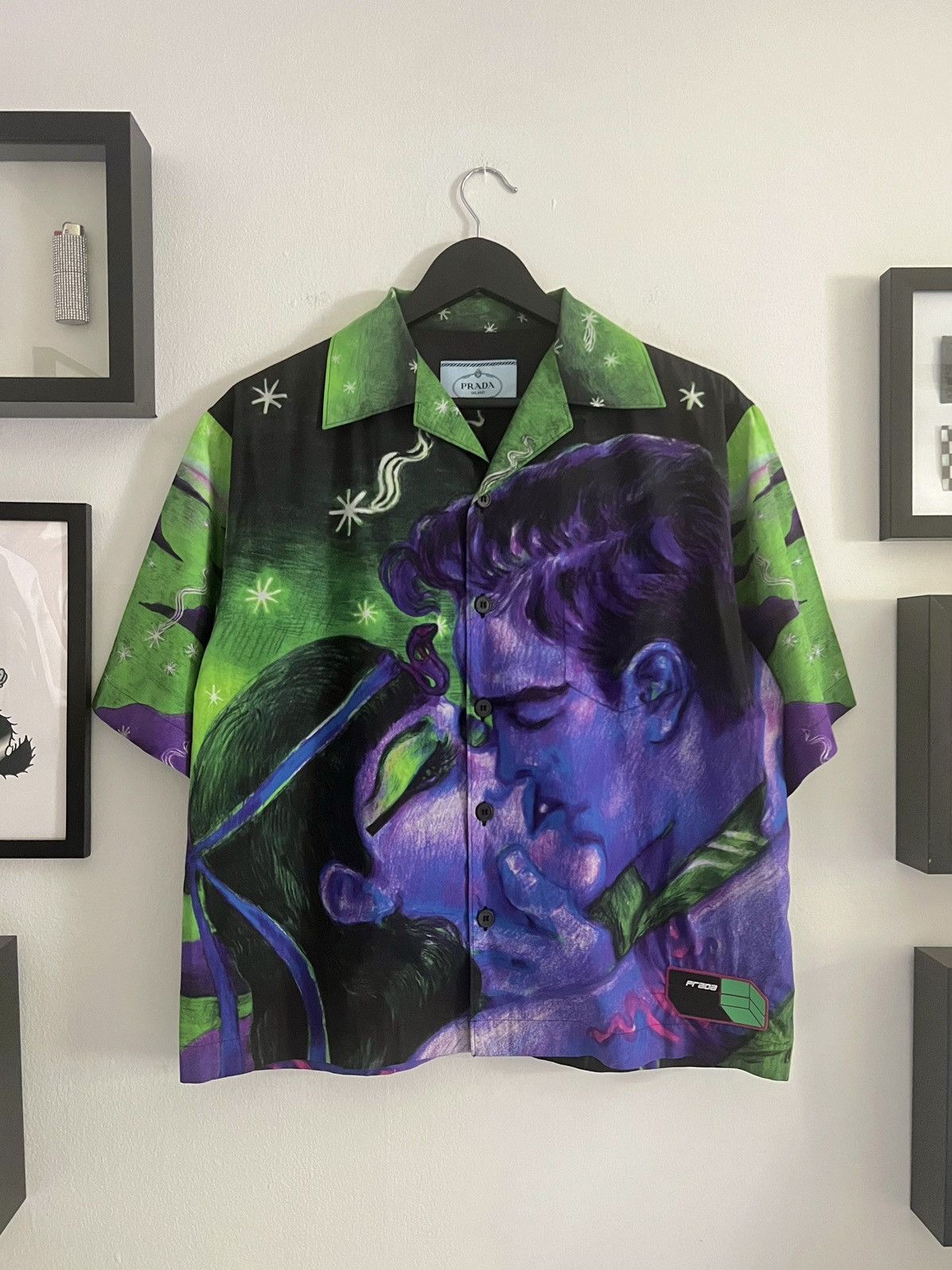 Prada IMPOSSIBLE TRUE LOVE BOWLING SHIRT | Grailed