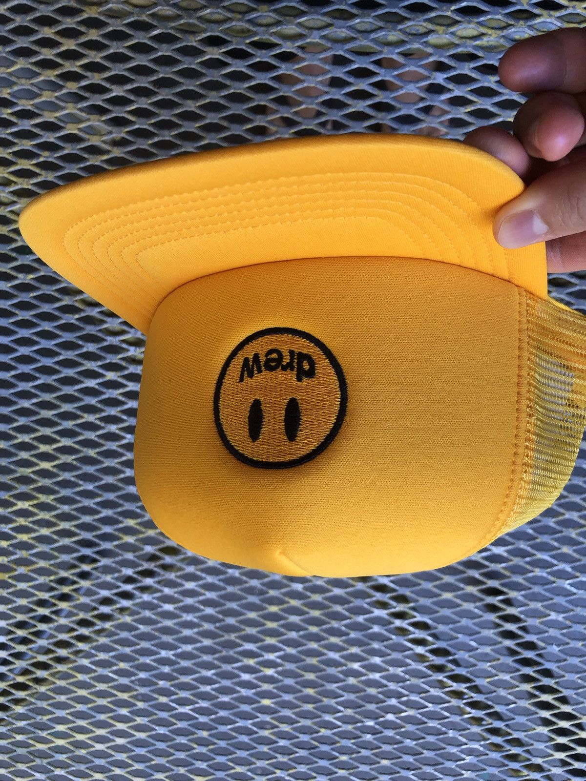 Drew House × Justin Bieber Drew House Mascot SnapBack | Grailed