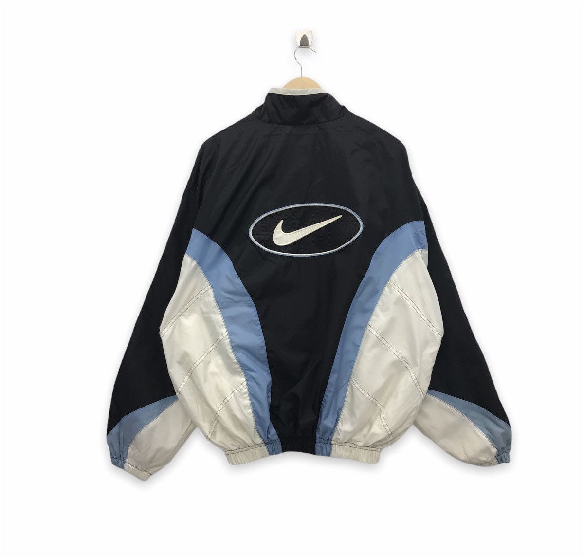 Nike Rare!! Vintage Nike Big Logo Embroidery Windbreaker Jackets | Grailed