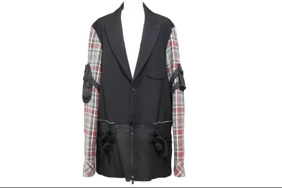 Number (N)ine Number nine AW05 Docking jacket Black/Red Variant | Grailed