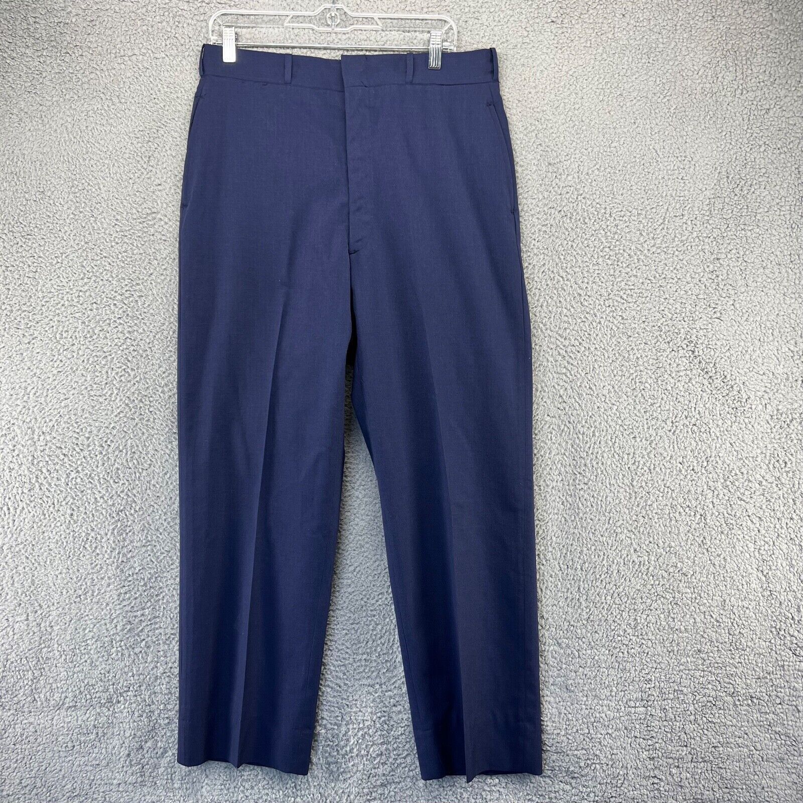 Vintage Vintage Military Pants Men's 34 Blue Tropical Wool Shade 1549 ...