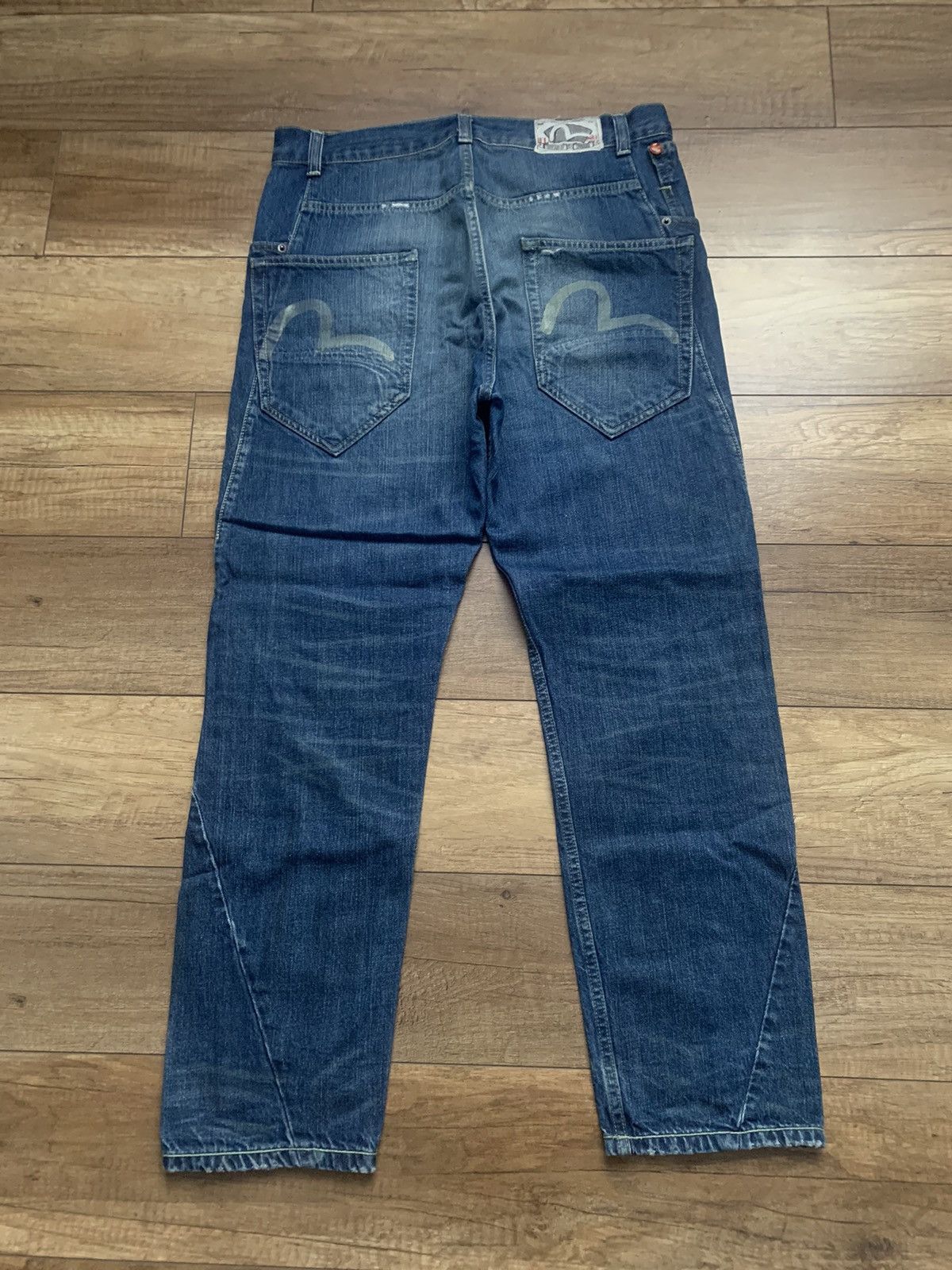 Evisu × Puma × Streetwear Evisu x Puma Denim Jeans Vintage Logo | Grailed