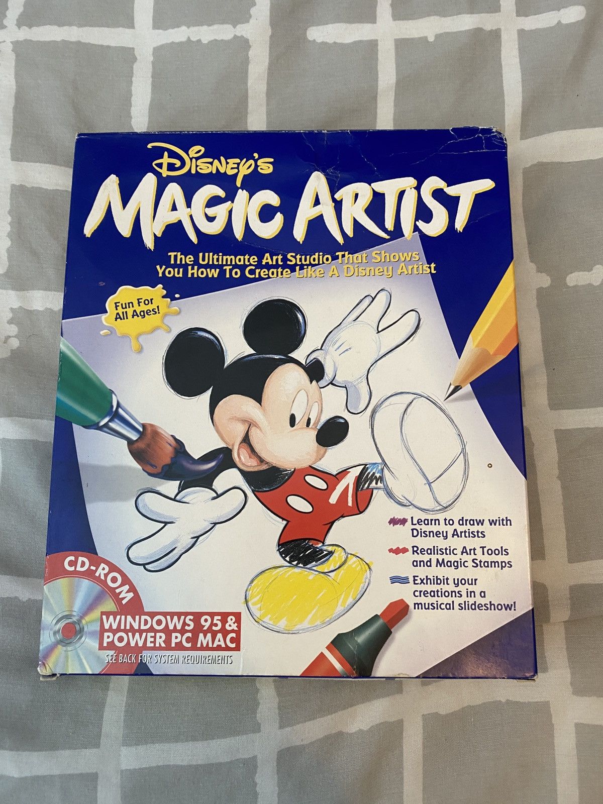 Disney Vintage Disney graphic design artist CD rom | Grailed