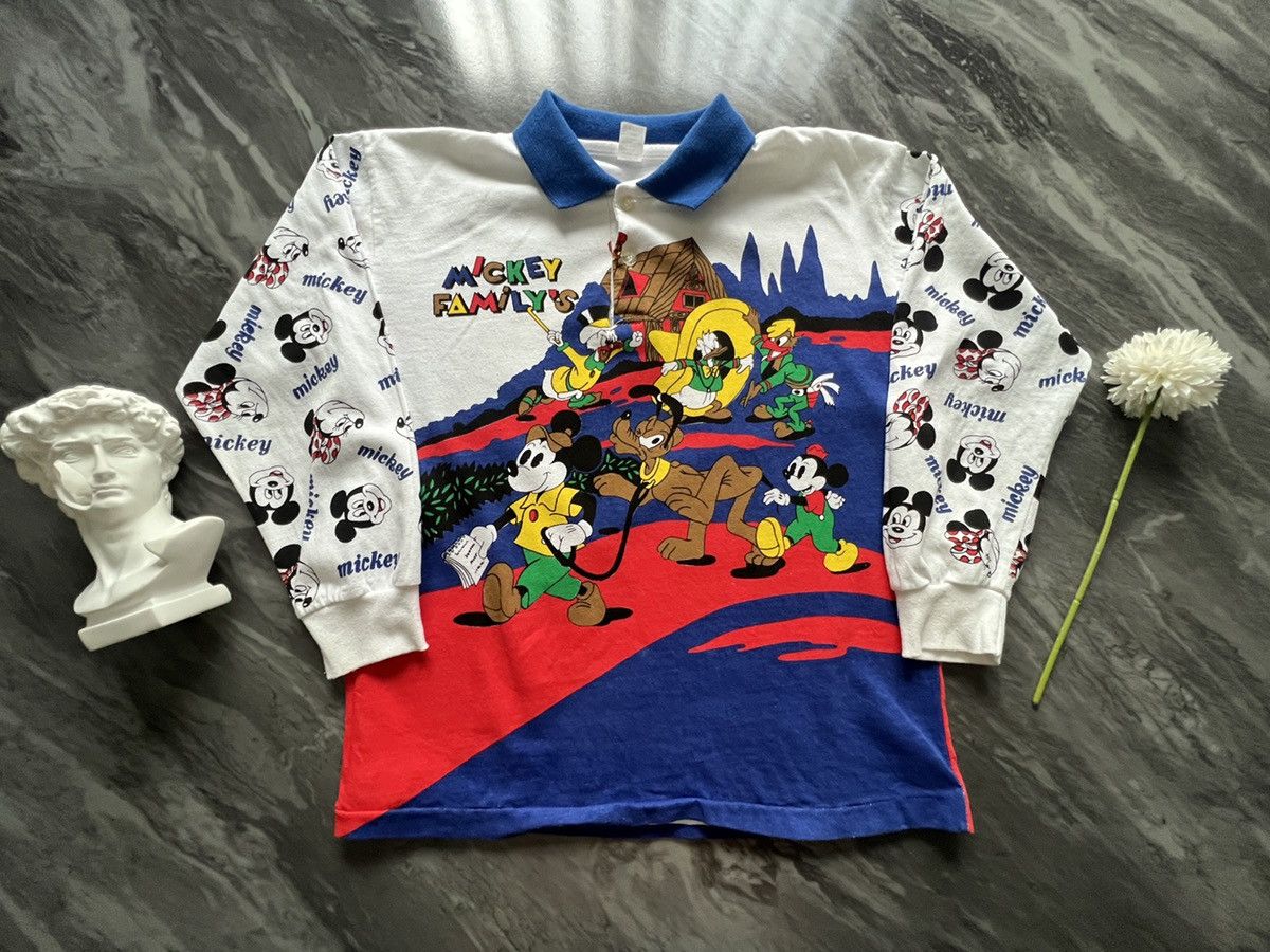 Cartoon Network × Vintage × Warner Bros Kids Mickie Mouse : Disney Long ...